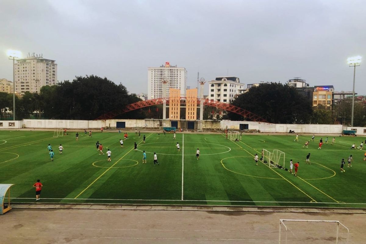 Sân bóng đá Quận Tây Hồ (Hà Nội): Top những sân được lựa chọn nhiều nhất